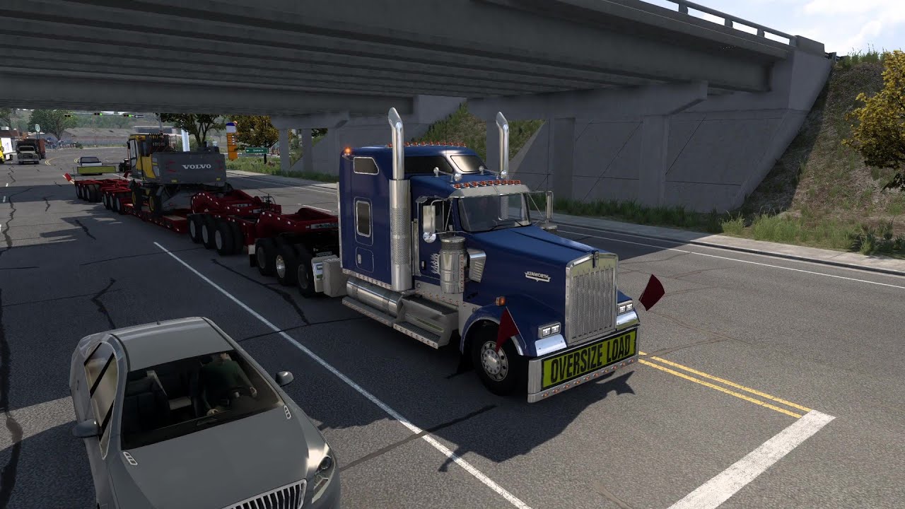 The Snowman's long Heavy Haul - ATS - YouTube