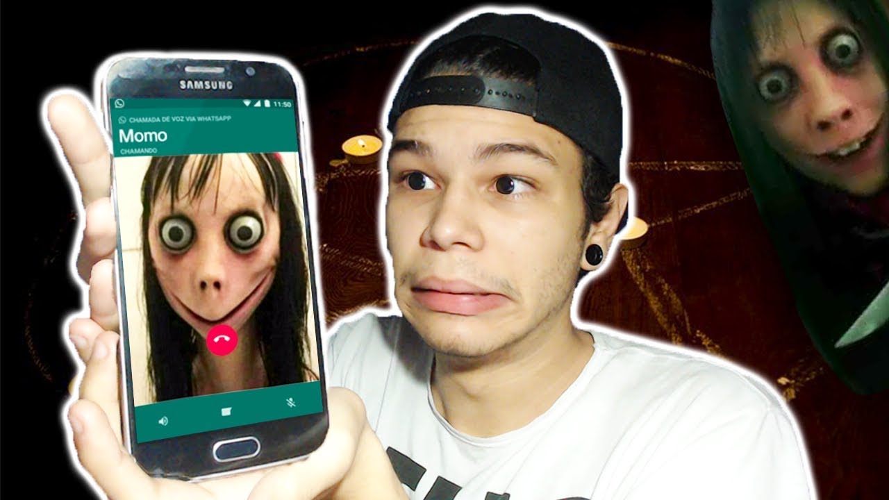 FIZ O RITUAL DA MOMO E ALGO ESTRANHO ACONTECEU... - YouTube