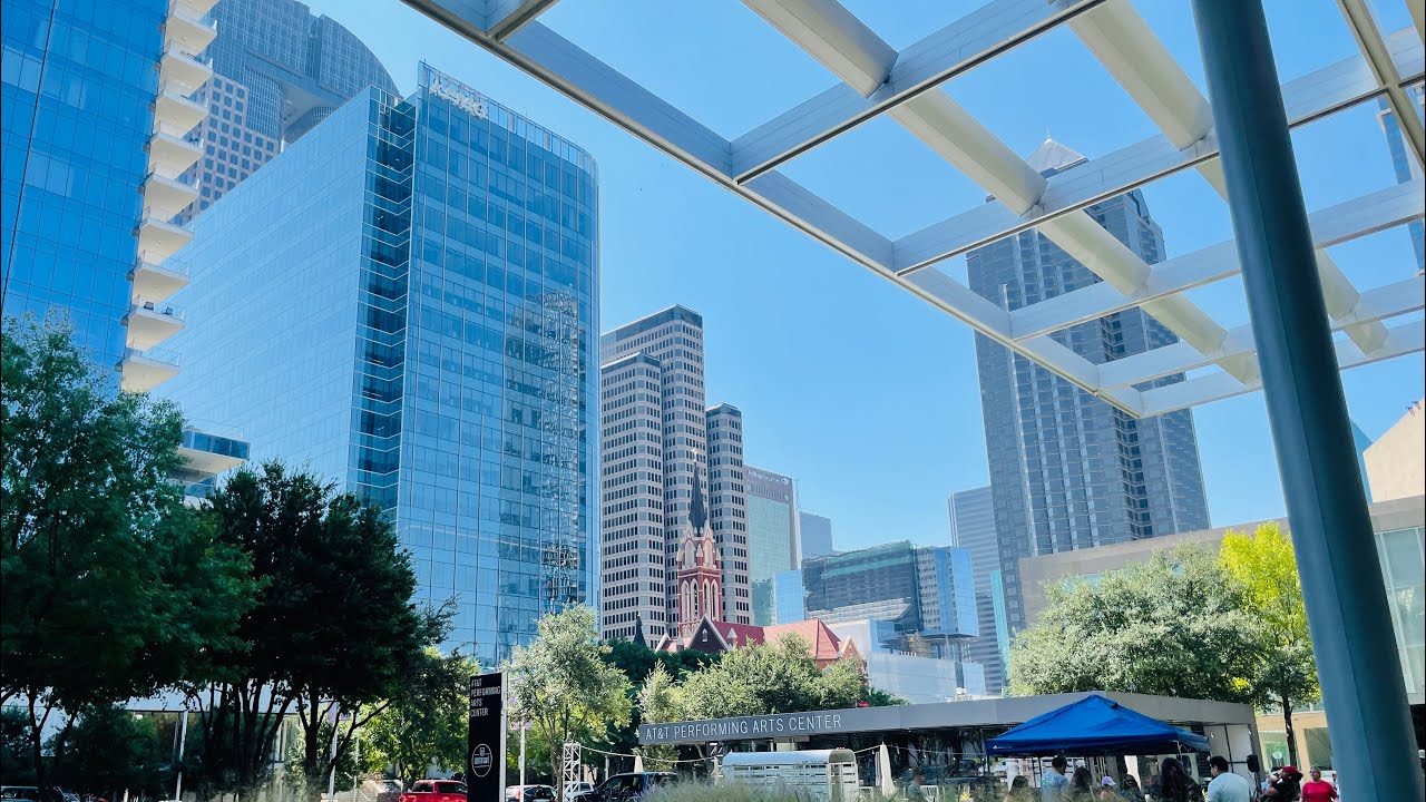 Dallas downtown | Klyde warren park | Texas | USA - YouTube