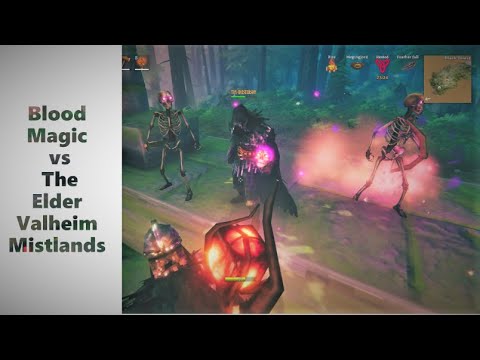 Blood Magic vs The Elder Valheim Mistlands - YouTube
