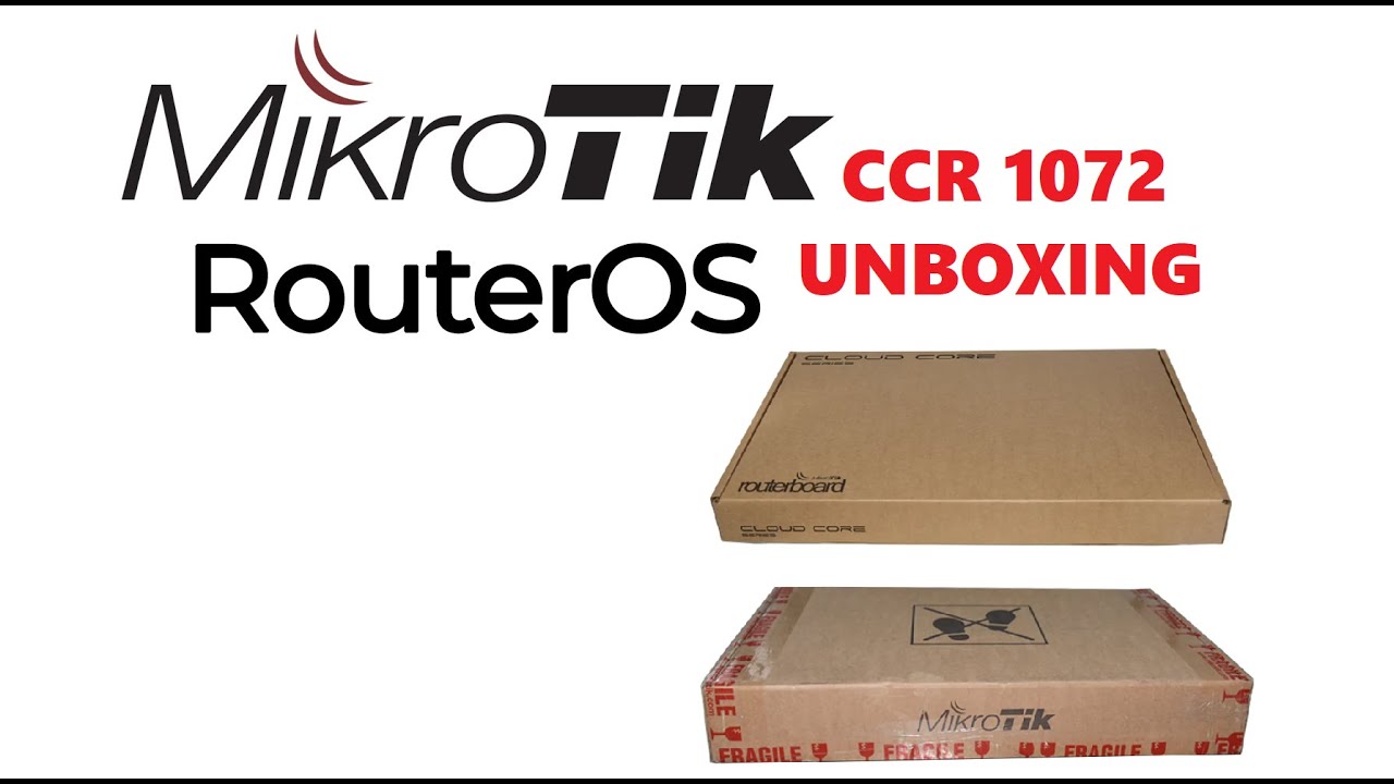 MIKROTIK CCR 1072 1G 8S+ UNBOXING AND LITTLE BIT GUIDE IN URDU BY ...