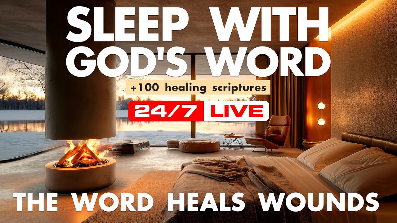 Scripture sleep meditation brings stillness to your mind. Let go gently ...