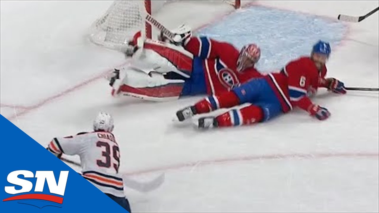 Carey Price Stacks The Pads To Rob Alex Chiasson Of A Goal - YouTube