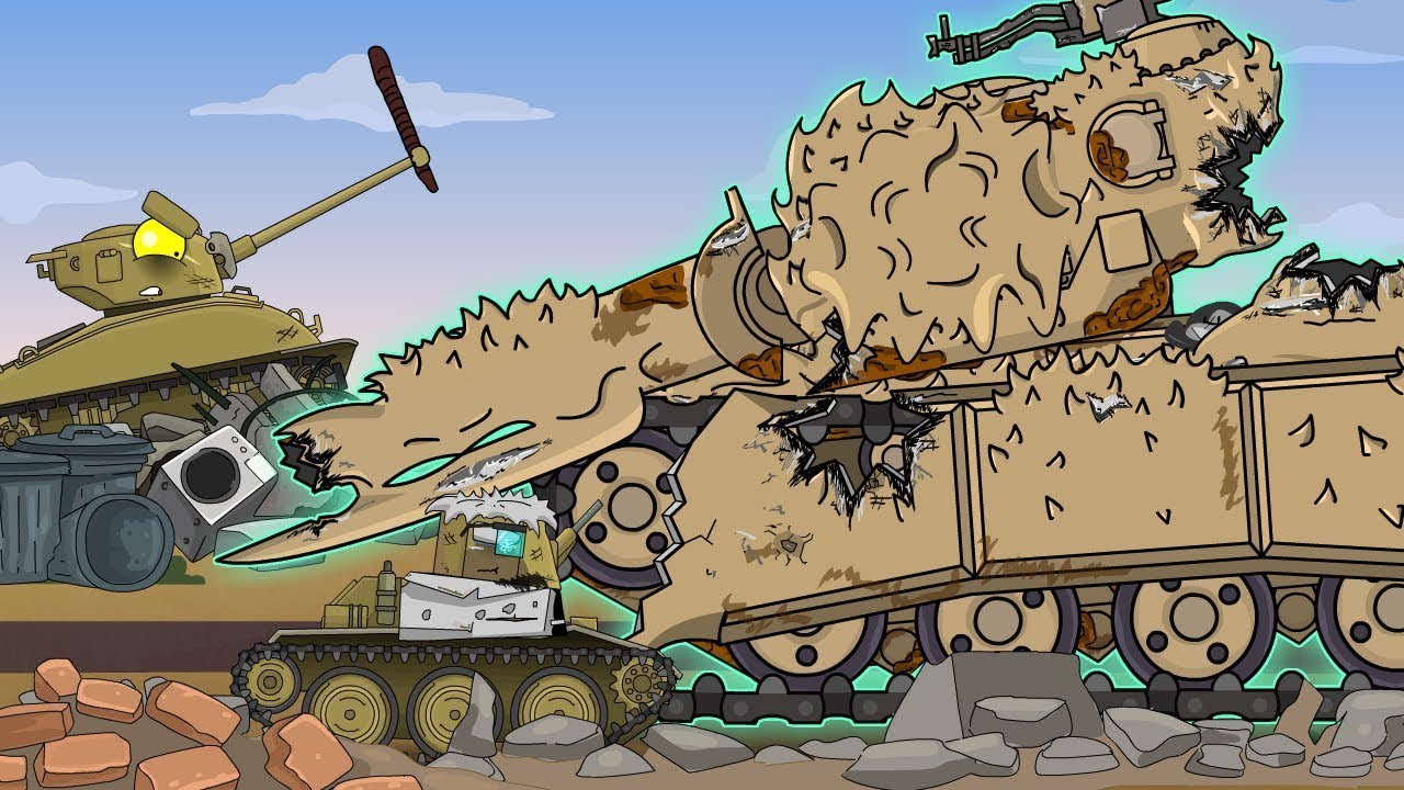 Dead Tank Eater / Bonus Episode - Cartoons about tanks - YouTube