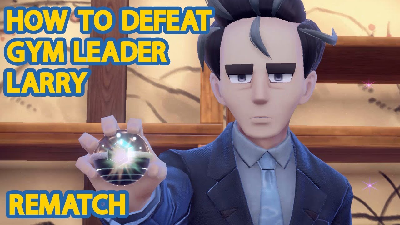 How To Defeat Medali Gym Leader "Larry" (Rematch) - Pokemon Scarlet ...