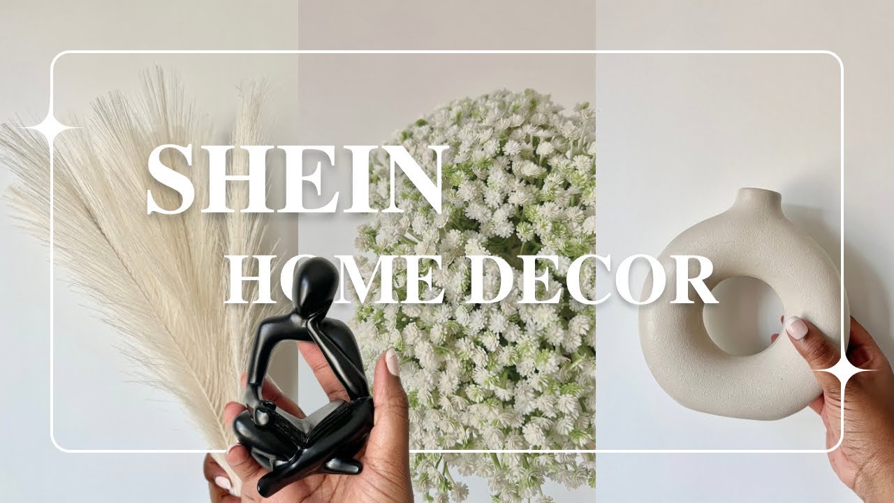 #vlogtober SHEIN HOME DECOR HAUL , AFFORDABLE AESTHETIC ROOM MAKEOVER ...