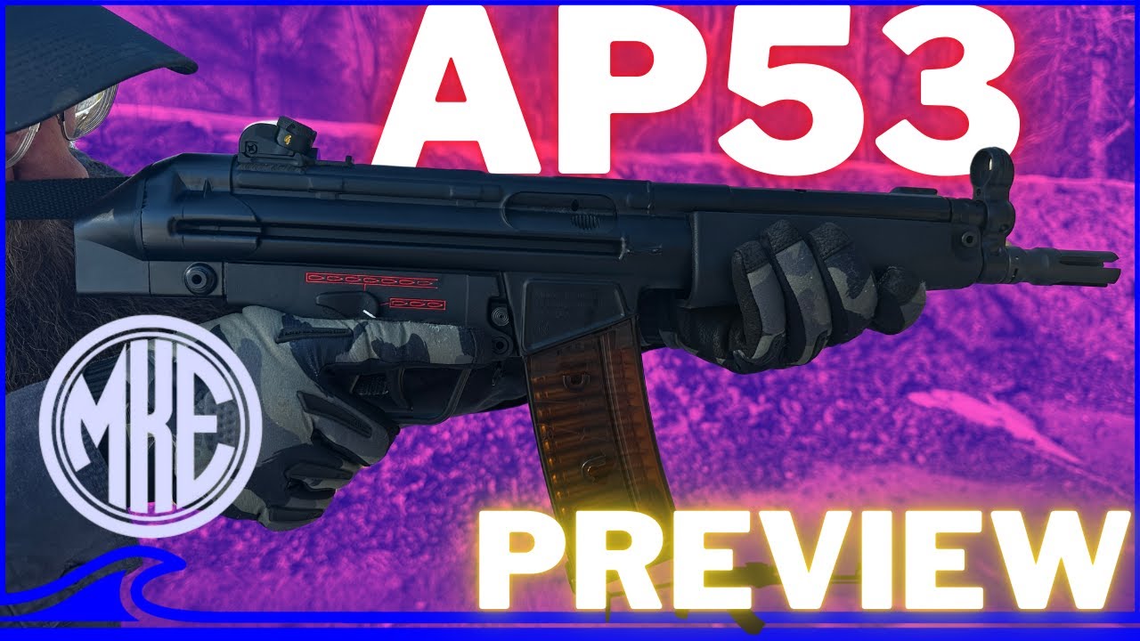 FIRST LOOK @ The AP53 Pistol from MKE ! A 5.56 BEAST! - YouTube