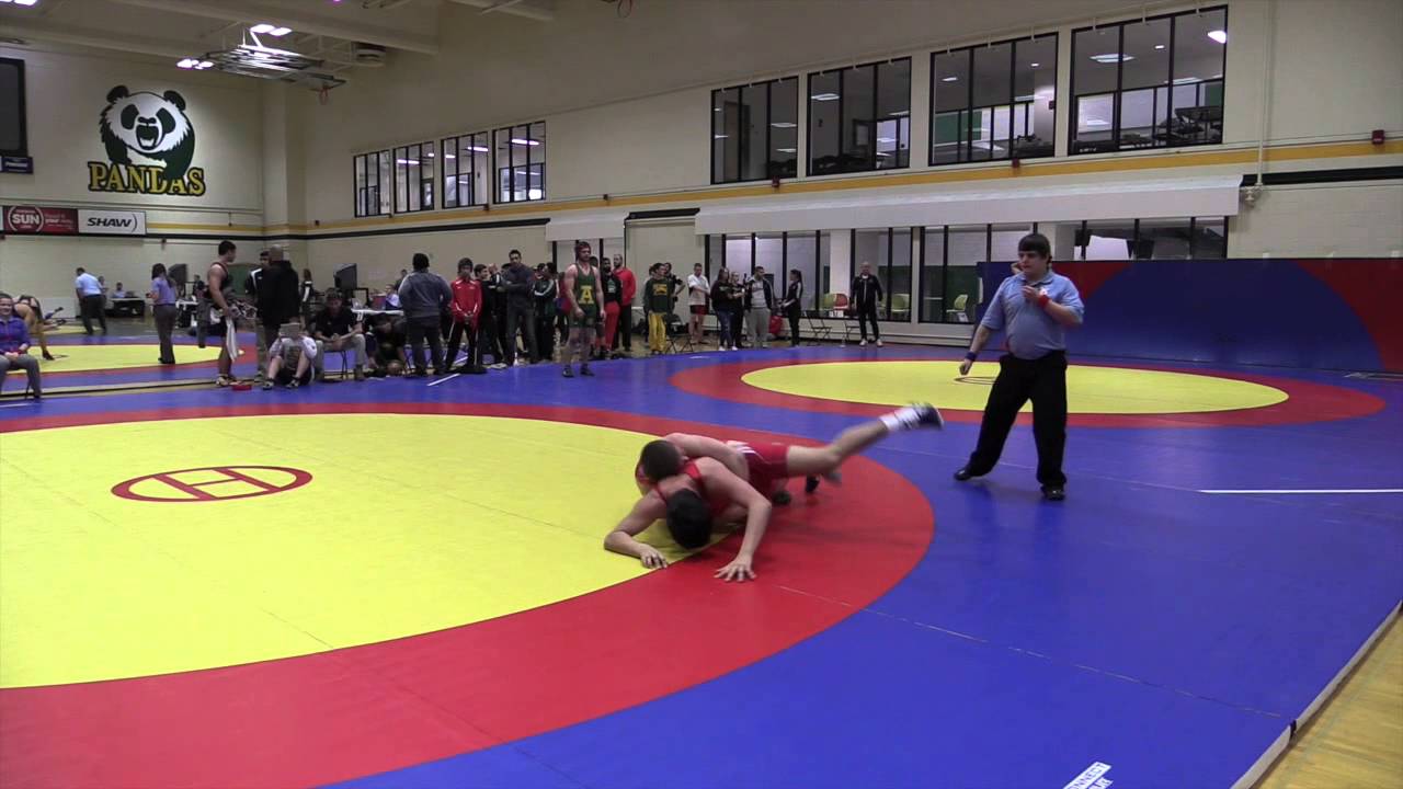 2015 Golden Bear Invitational: 90 kg Brayden Lambert vs. Nick Proctor ...