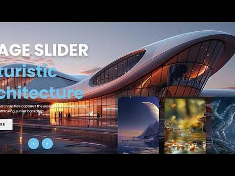 Animated Image Slider Tutorial2 (HTML,CSS,JS) - YouTube