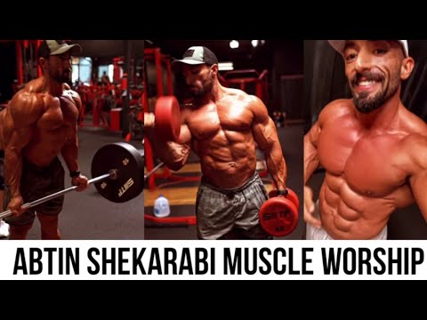 Abtin Shekarabi Golden Muscle Worship - Muscle Hunk - YouTube