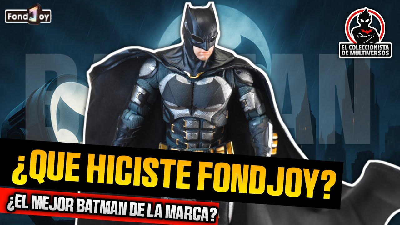 🔍 ¿El MEJOR BATMAN de Fondjoy? | Review completa del Armored Suit de la ...