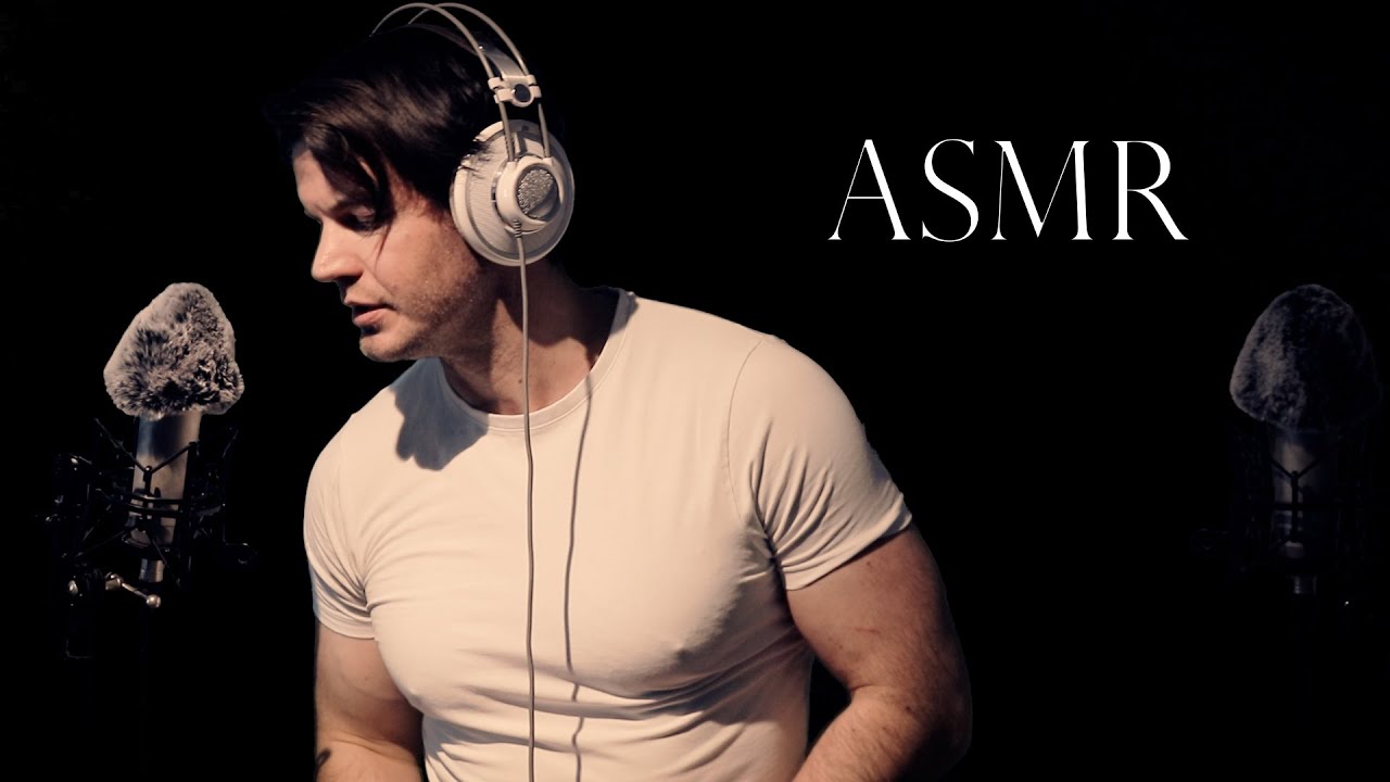 ASMR - Mic Brushing - Male - Ear to ear - YouTube