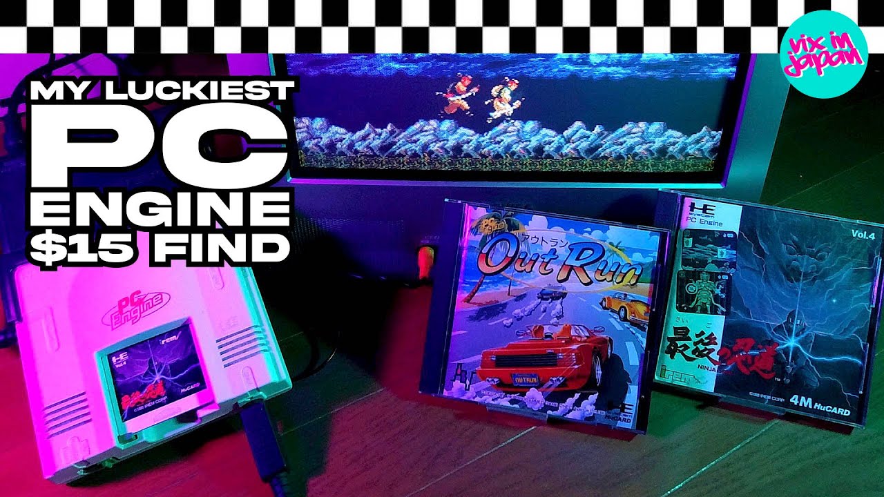 My luckiest PC Engine game finds in Japan - YouTube