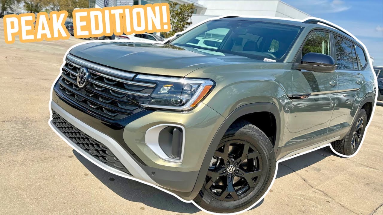 2024 VW Atlas Peak Edition SE Adds Off-Road Styling Ready To Rock The ...