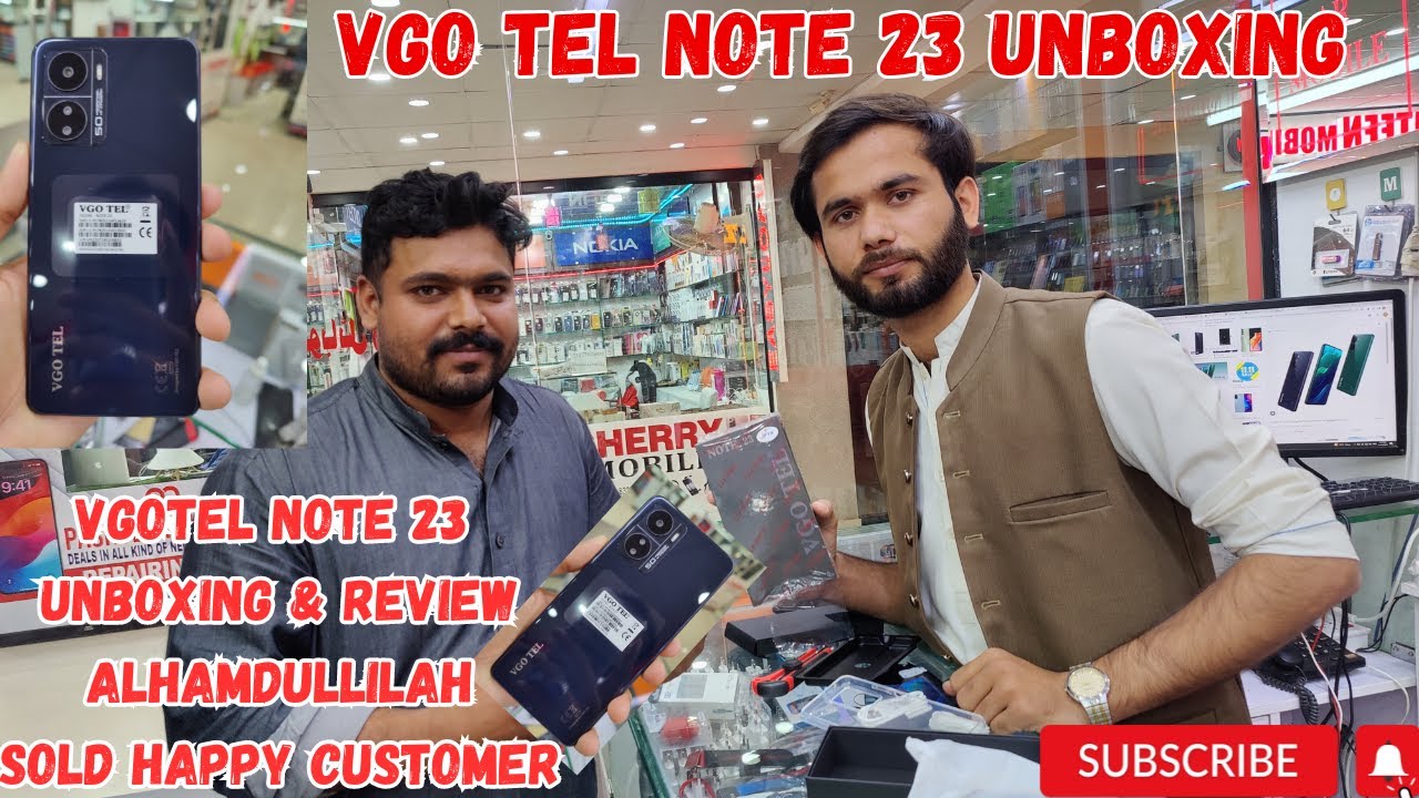 VGO TEL NOTE 23 UNBOXING FULL REVIEW || price in Pakistan - YouTube