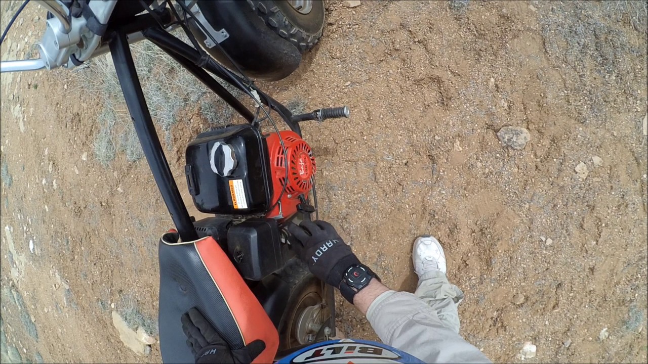 Mini Baja MB200 🏍️ Mini Bike Riding High Mountain Forest Trails 🌿🍄 to ...