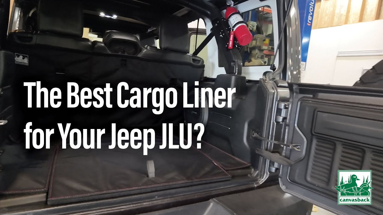 Canvasback Jeep Wrangler JL 4-Door Cargo Liner Unboxing & Install - YouTube