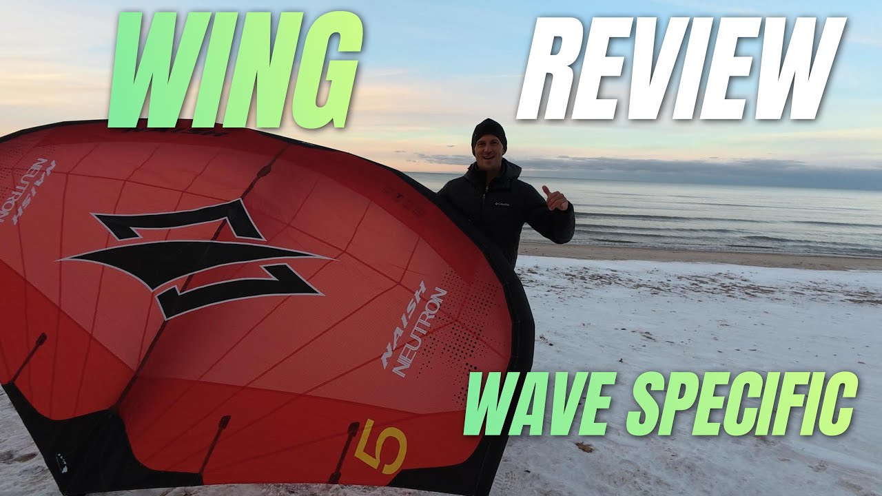Naish Neutron Review, A Wing made for Wave Riding - YouTube