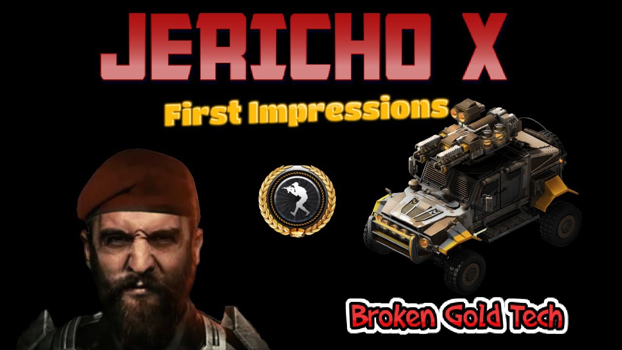 War Commander - Jericho X First Look - Broken Gold Tech! - YouTube