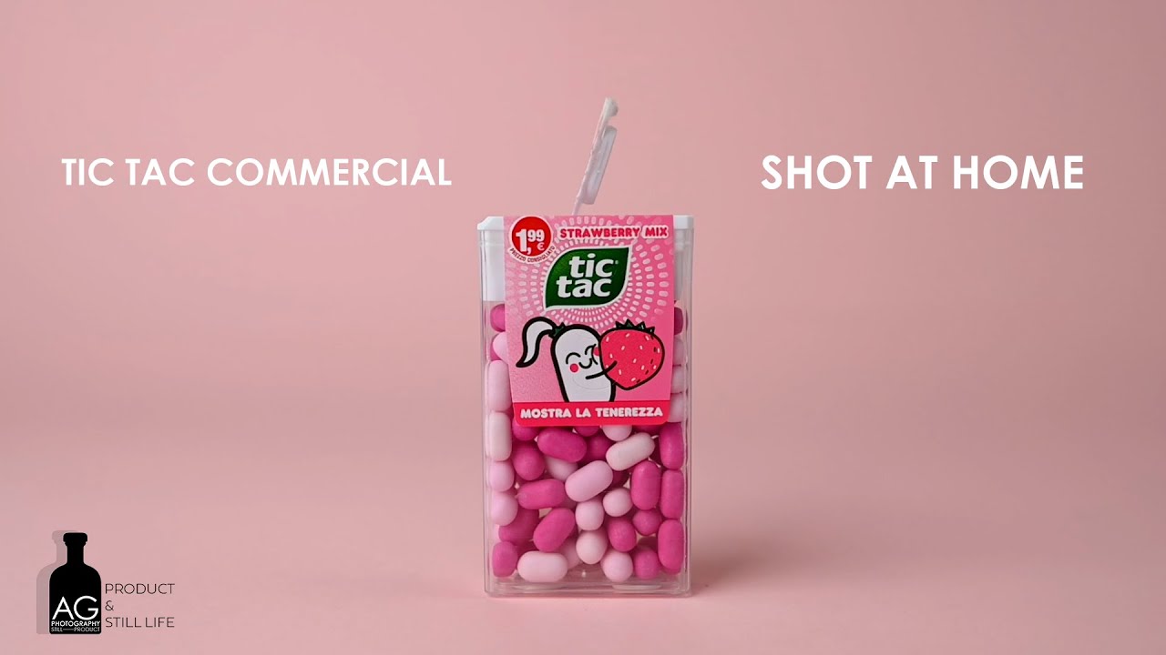 TIC TAC COMMERCIAL SHOT AT HOME - YouTube