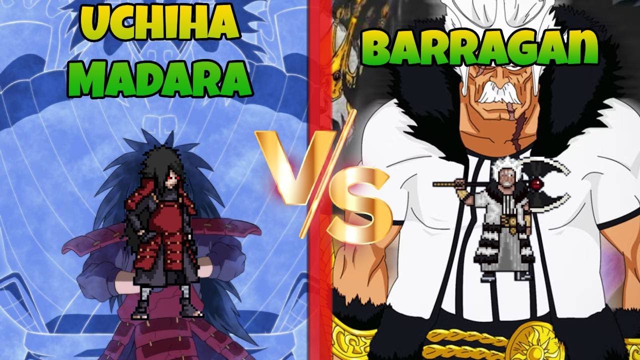 Jump Force MUGEN Uchiha Madara vs Barragan - YouTube