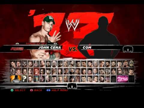 WWE'12 " WWE'13" Menu Mod - YouTube