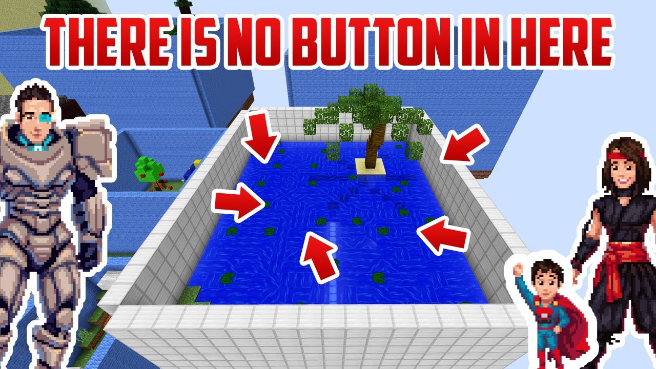 There's NO BUTTON In This Minecraft Find the Button! - YouTube