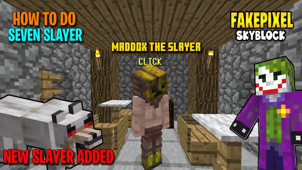 How To Do Sven Slayer (Wolf Slayer) In Fakepixel Skyblock - YouTube