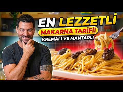 Tek Tavada Kremalı Kuzugöbeği Mantarlı Makarna Tarifi