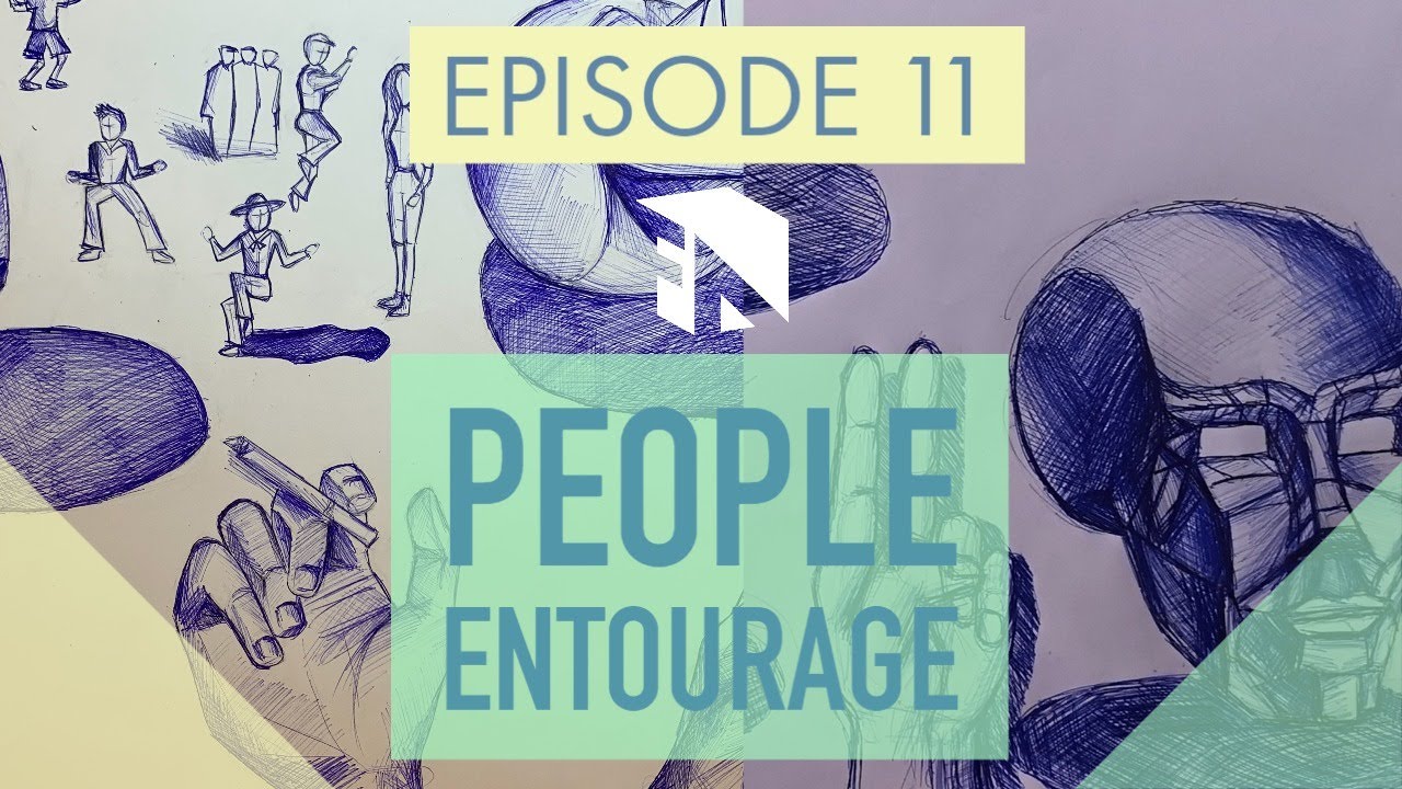 📐Arch Drawing Show Episode 11 - People Entourage Sketching - YouTube