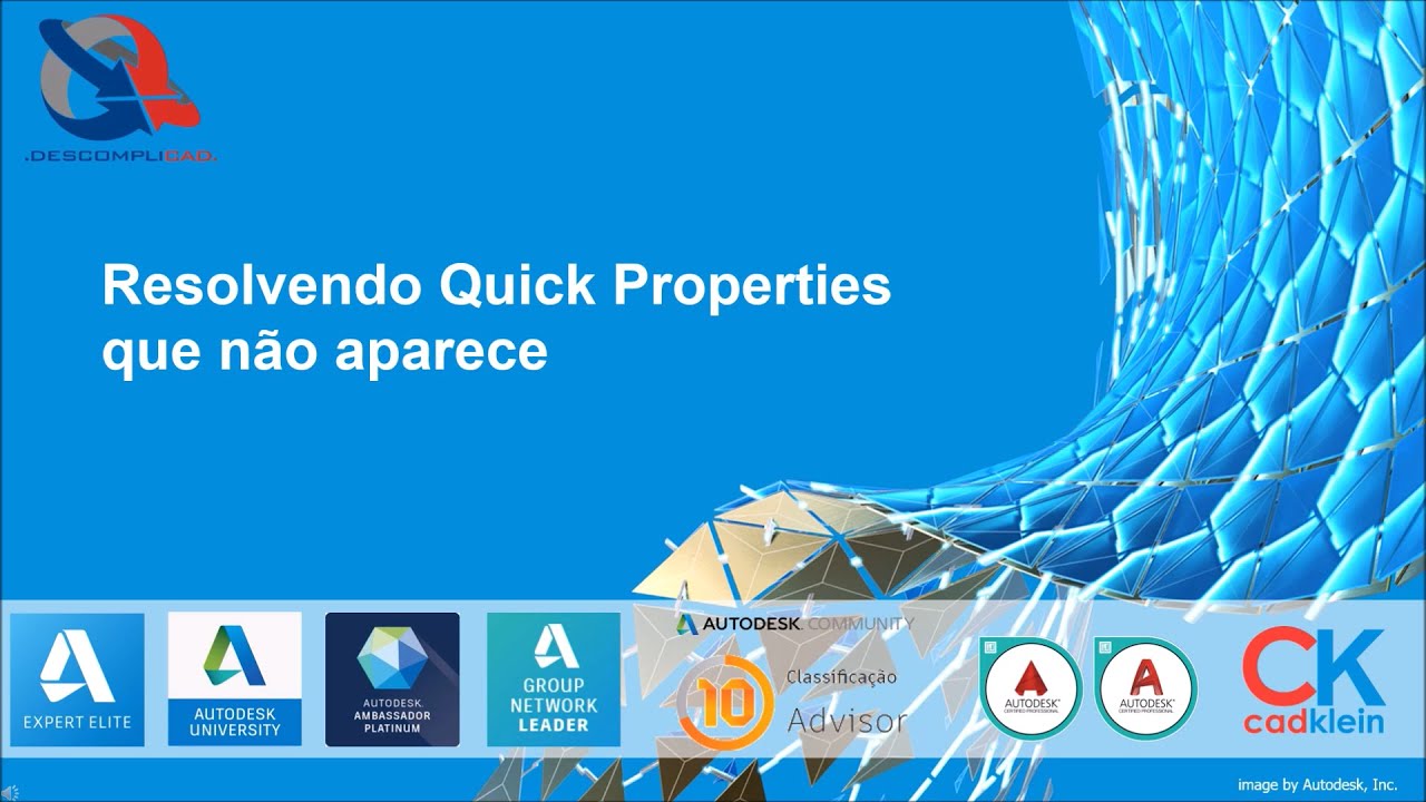 Resolvendo Quick Properties que não aparece - YouTube