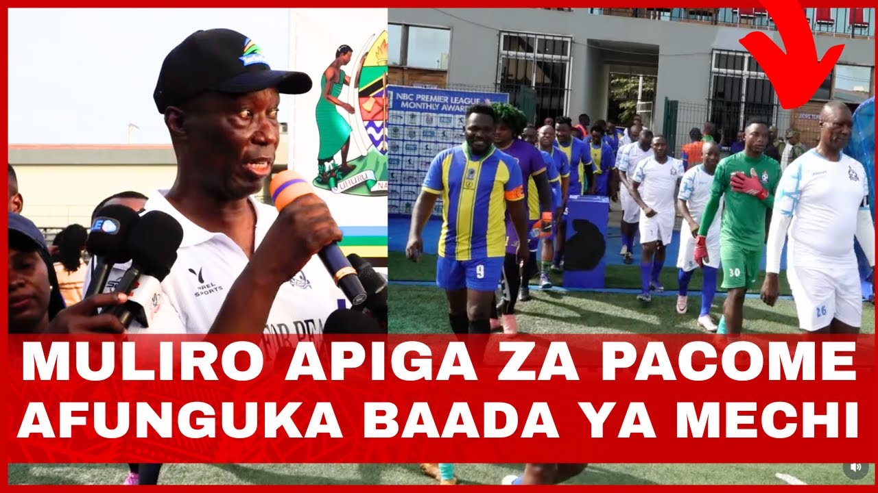 KAMANDA MULIRO APIGA ZA PACOME MCHEZO WA KIRAFIKI KATI YA POLISI NA ...