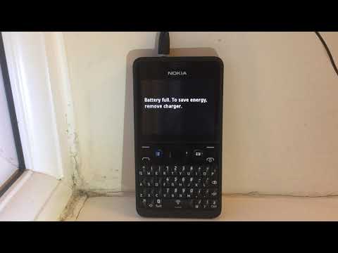 Nokia Asha 210 - Battery Fully Charged