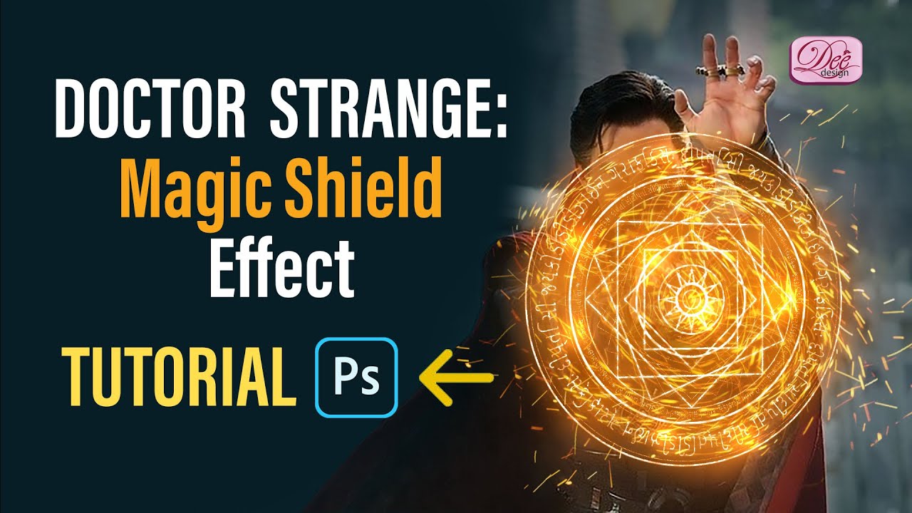 Dr Strange Magic Shield Effect Photoshop Tutorial - YouTube