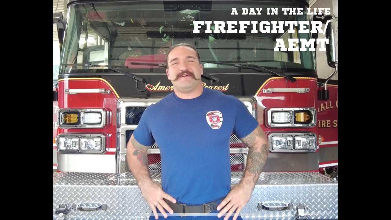 Day In The Life Of A Firefighter/AEMT - YouTube
