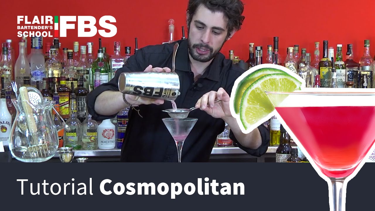 Cosmopolitan Cocktail Tutorial - Come prepapare un ottimo Cosmopolitan ...