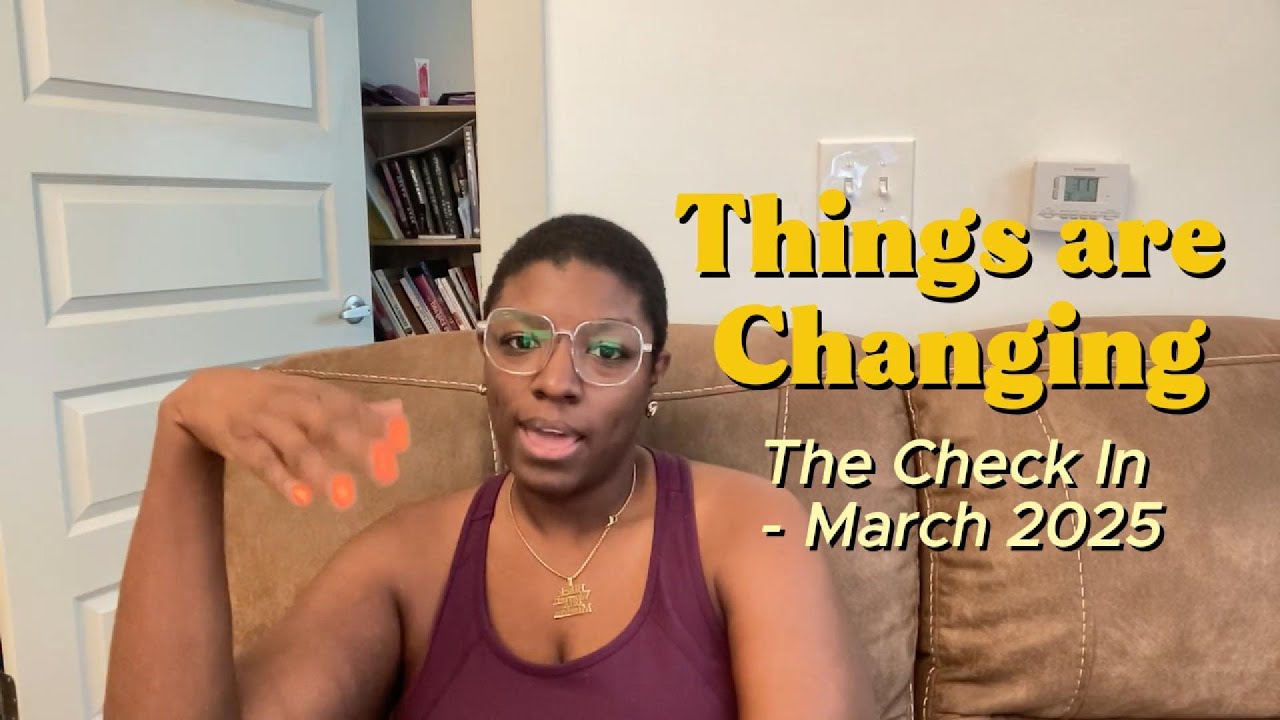 The March Check In - YouTube