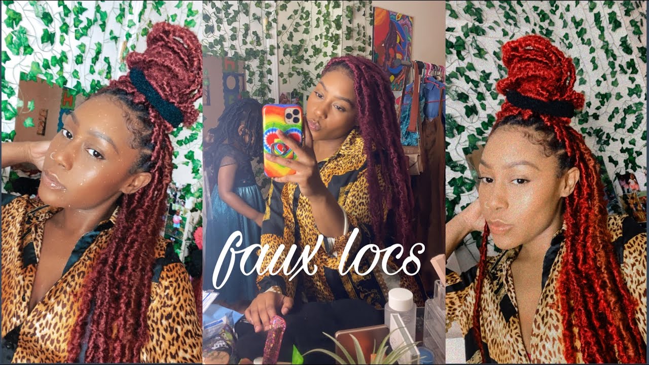 Long Distressed/Butterfly Locs - YouTube
