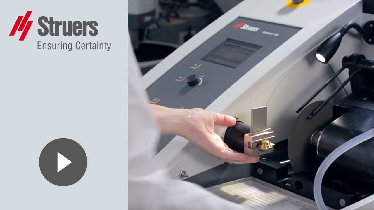 Accutom-100: Benefits of automatic high precision cutting equipment for ...