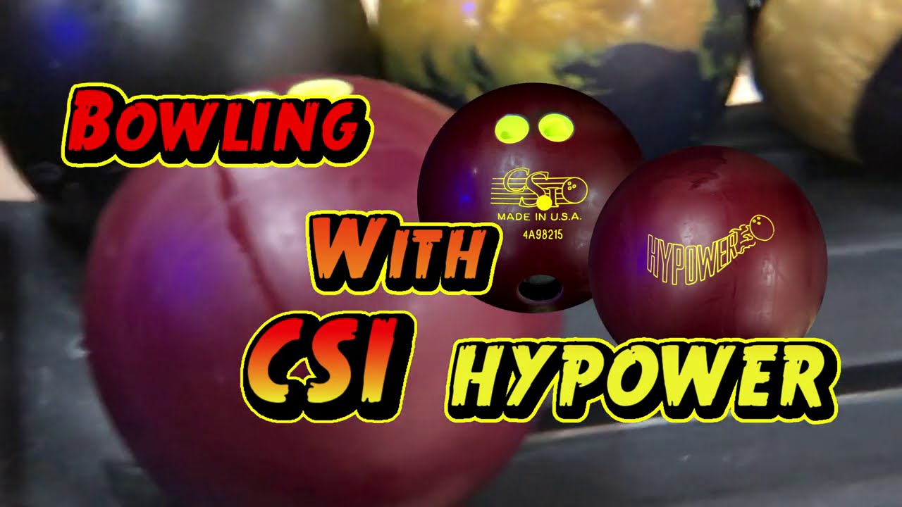 Bowling With CSI HyPower 1995 Carmen Salvino Burgundy # ...