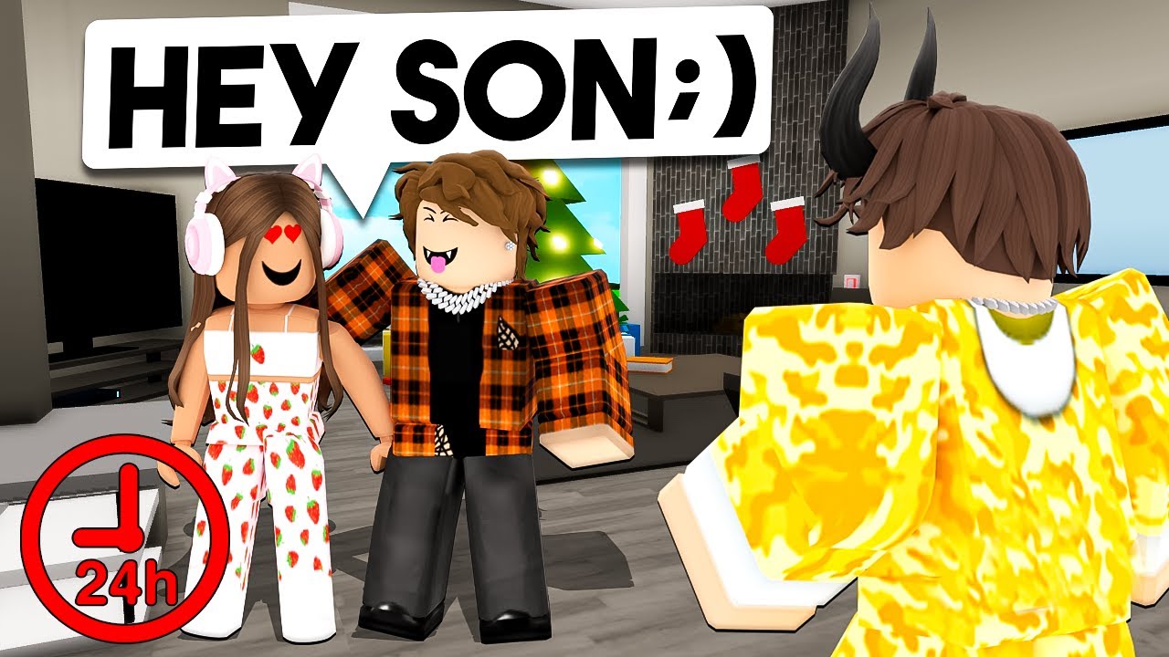 I Lived with a ODER Family For 24 Hours.. (Brookhaven RP) - YouTube