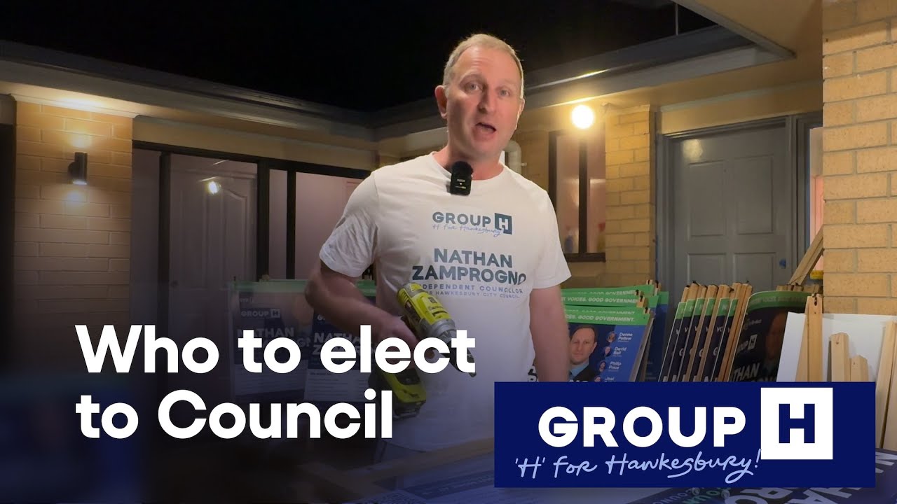 Who to elect to Hawkesbury Council at this election - YouTube