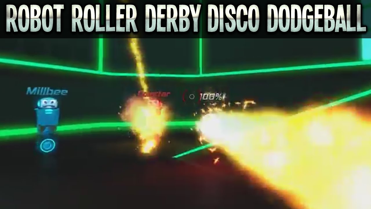Robot Roller Derby Disco Dodgeball (Gameplay) - Part 2 - YouTube