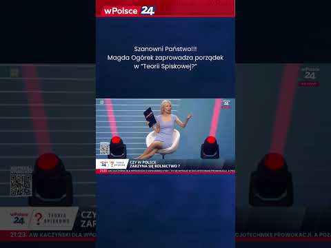 Szanowni Państwo!!! Magda Ogórek zaprowadza porządek \