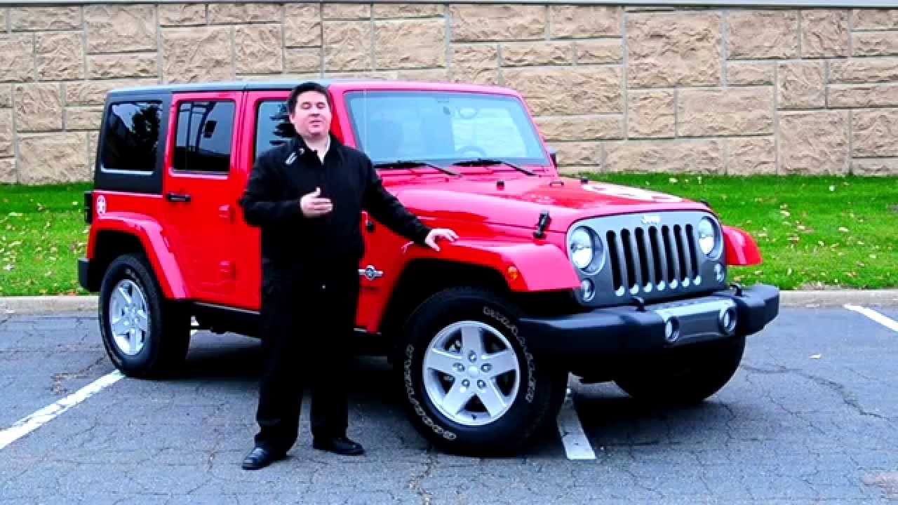 IHS Auto Review: 2014 Jeep Wrangler Unlimited Freedom Edition - YouTube