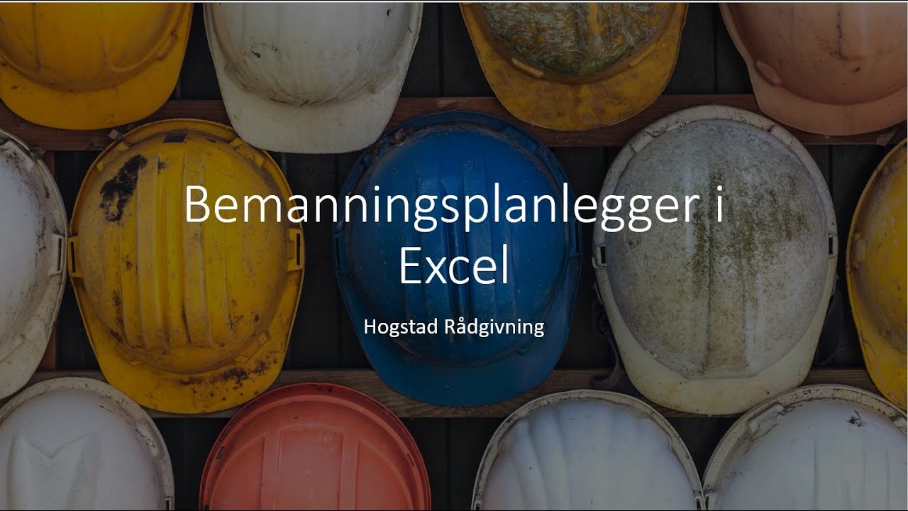 Brukerveiledning Bemanningsplan - YouTube