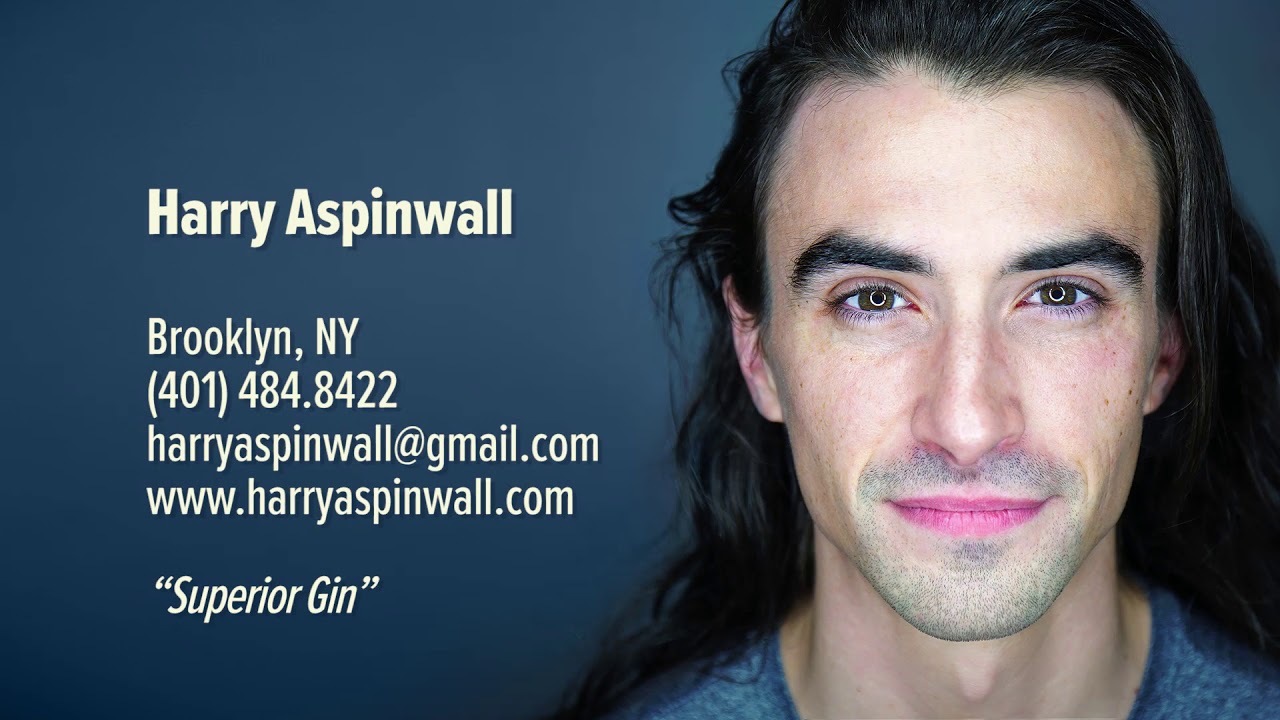 Harry Aspinwall Voiceover Reel 2018 - YouTube