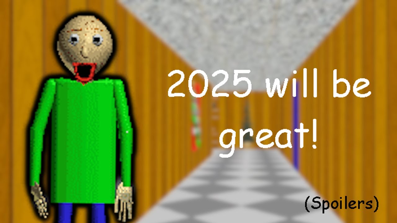 2025 is going to be a great year for Baldi's Basics! - YouTube
