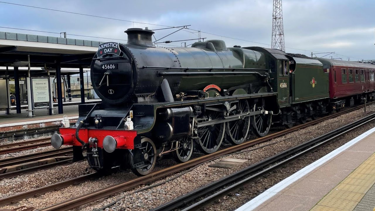 The Kentish Belle Armistice Day with No.45606 "Falkland Islands" 11/11 ...