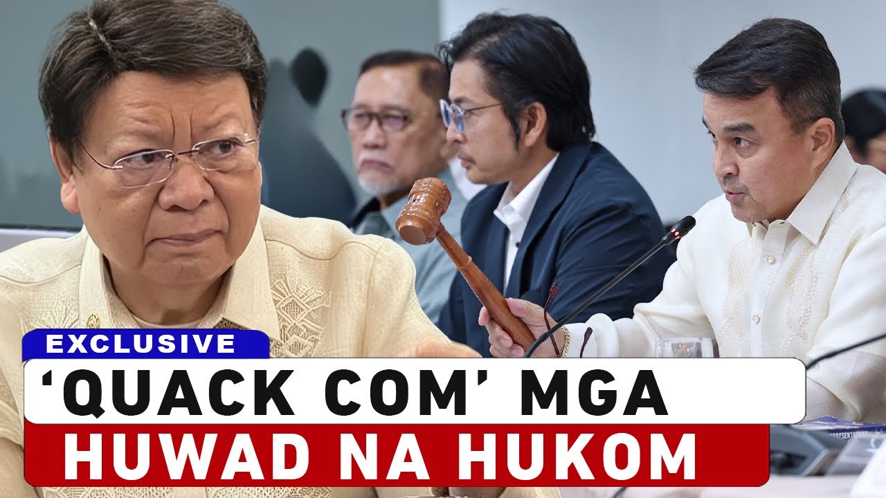 Quack Com Mga Quack na Hukom - YouTube